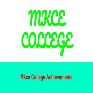 Mkce college Achievement.pptx