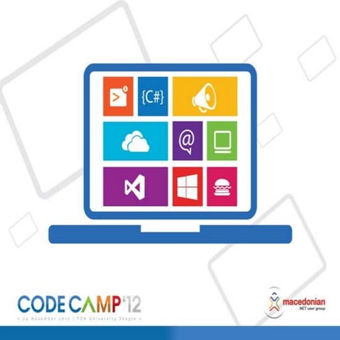 Mkdotnet Codecamp 2012 - Microsoft Tag applications or “barcodes” in our applications | PPT