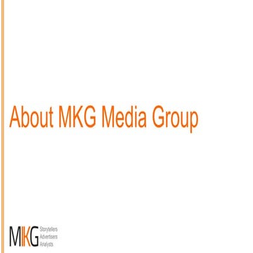 MKG Media Group Recent Case Studies | PDF
