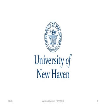 MKGT 6610 Slides University of new haven | PDF