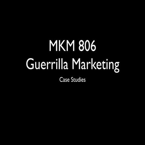 Mkm 806 Case Presentations | KEY