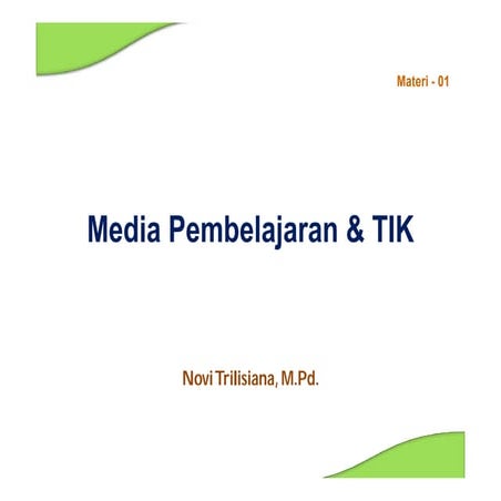 Mk media pemb & tik novi | PDF