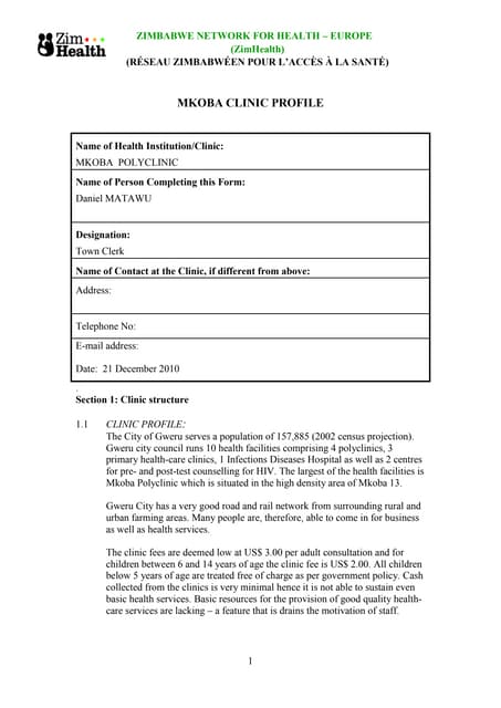 Pelandaba clinic profile web | PDF