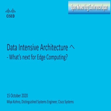 Mk onic data-intensive-2020-edge-rev1 | PPT