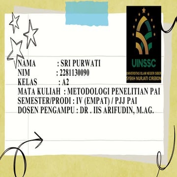 MK PPT Metodologi Penelitian.pdf kuantitatif | PDF