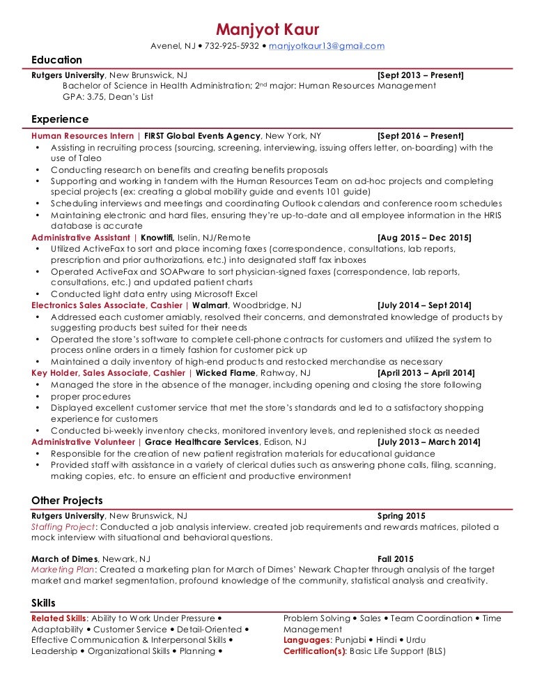 MK Resume