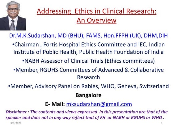 Icmr ethical guidelines for biomedical research on human subject | PPTX ...