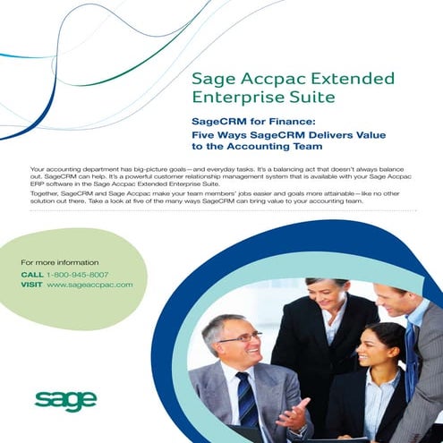 Sage Accpac Extended Enterprise Suite | PDF