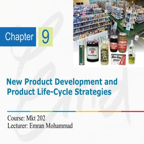 Ch 9 principles of marketing: new product development | PDF