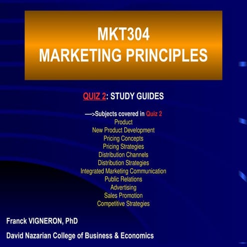 MARKETING MIX 4ps | PPTX