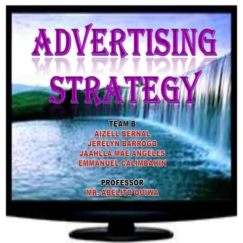 Advertising Strategy | PPTX