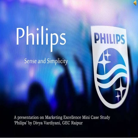 Marketing Excellence Philips | PPTX