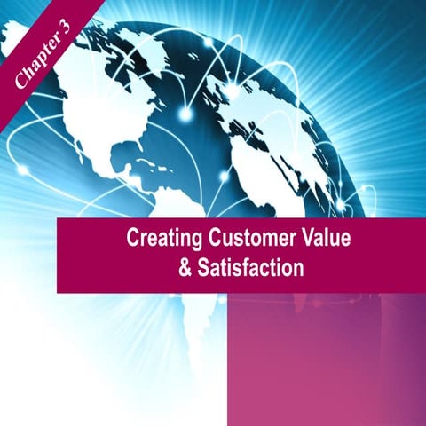 Chapter- Three (Creating Customer Value and Satisfaction) | PPTX