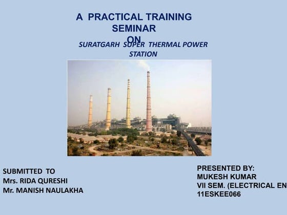 Durgapur Steel Thermal Power Station (DSTPS), DVC, Andal | PPTX