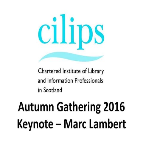 Marc Lambert - Keynote | PPT