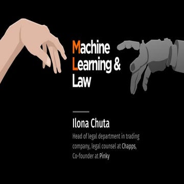Machine Learning & Law | PDF