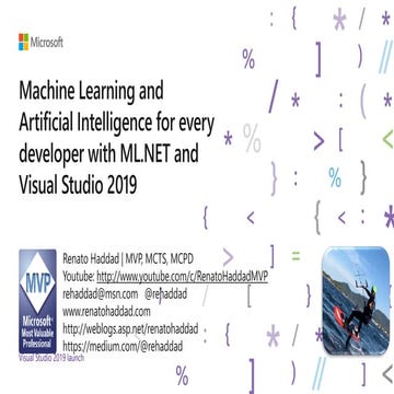 Machine Learning .NET