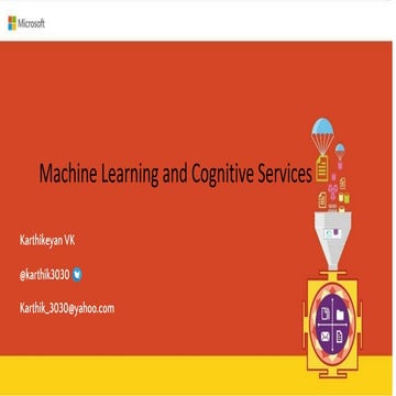 Machine Learning Basics using Azure ML | PPTX
