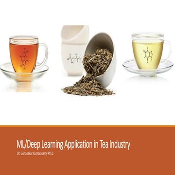 Machine learning/deep learning application in tea industry | PDF