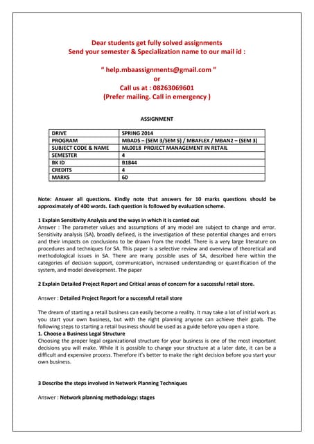 Bt0092, software project management | PDF