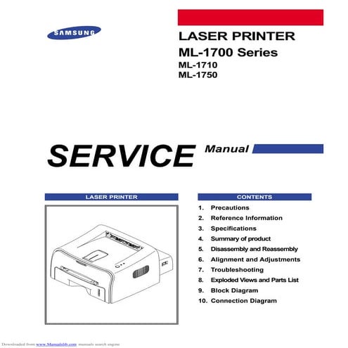 Ml 1710 _bw_laser_printer | PDF