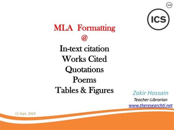 Creating APA 7 Citations in a Power Point Presentation | PPTX | Desktop ...