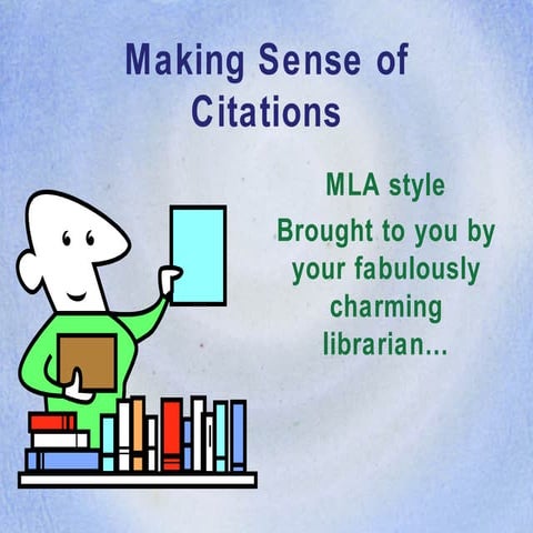 Mla citation.ppt