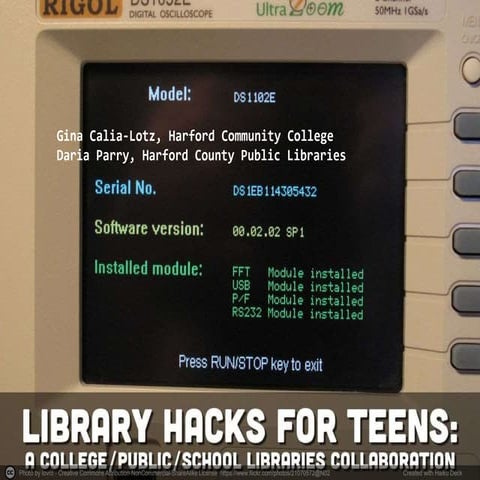 Library Hacks for Teens: A College/Public/School Libraries ...