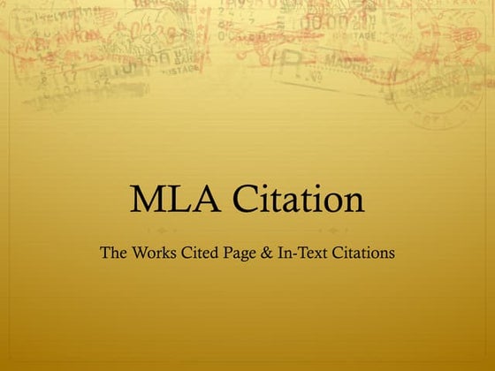 Mla style guide – your ips handbook for citation success | PDF