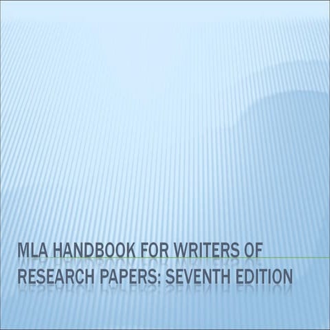 Electronic Citations | PPT