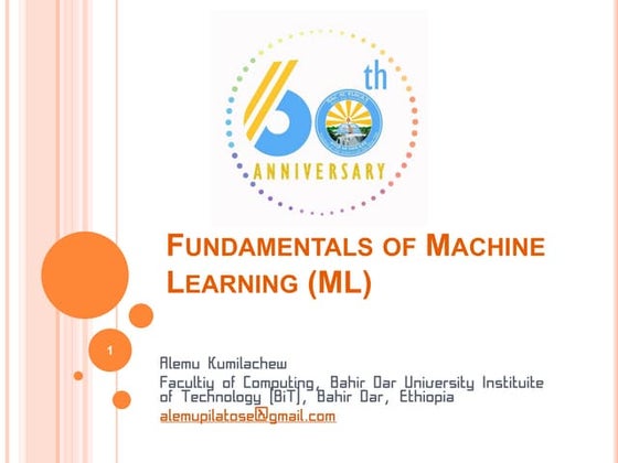 Machine learning ppt | PPT