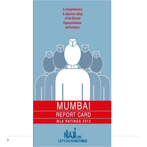MLA Report Card 2012 | PPT