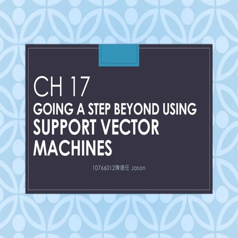 Sentiment Classification SVM&LogistiqueRegression.pptx