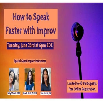 Improv Workshop Slides | PPT