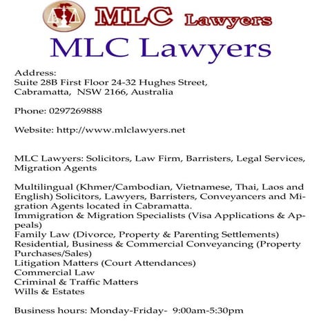 MLC Lawyers | PDF
