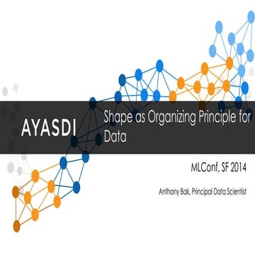 Shape as Organizing Principle for Data | PPTX