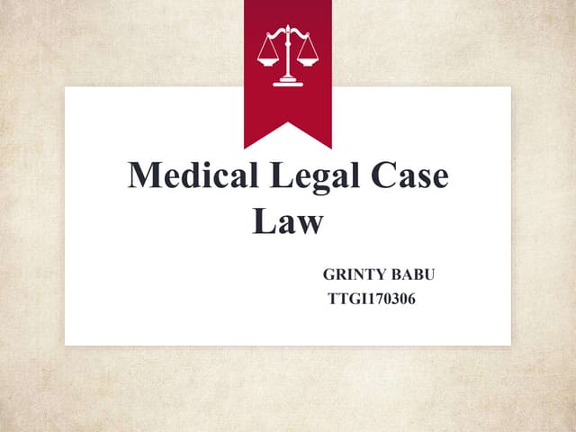 Medico legal aspect of Medical Records | PPTX