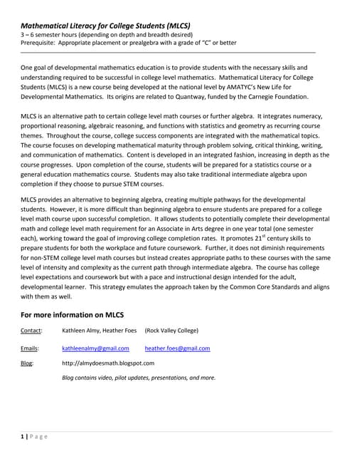 MATH-1-SYLLABUS MATH IN THE MODERN WORLD.docx | College Education ...