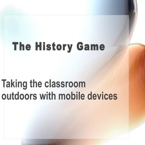 The History Game: | PPT