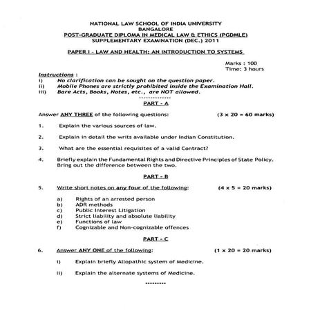 Mle old p aper | PDF