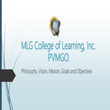 Mlgcl pvmgo | PPTX