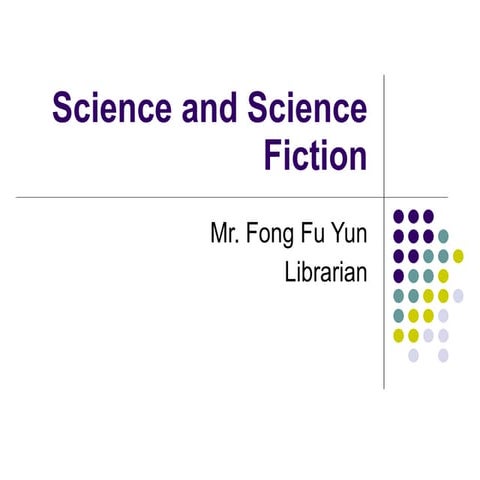 Science and Science Fiction | PPT