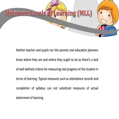 Minimum Levels of Learning | PPTX