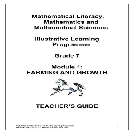 Mathematical Literacy, Mathematics, and Mathematical Sciences ...