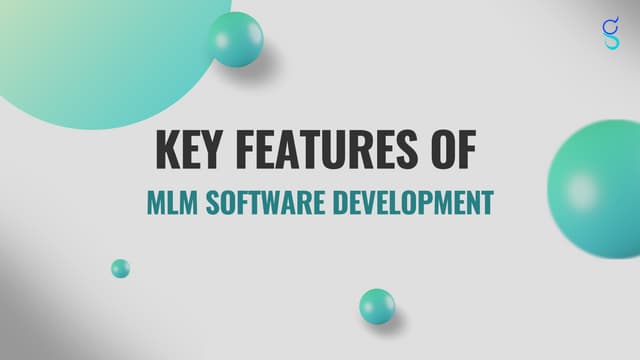 MLM Software Back Office Features | PPTX