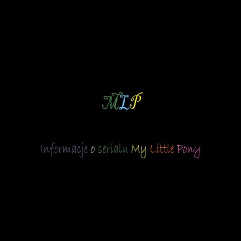 My Little Pony | PPT | Fantasy | Genres