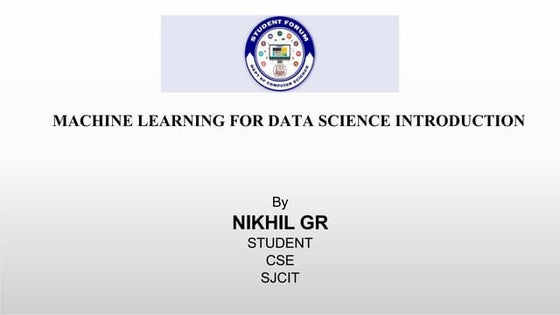 Supervised Learning And Unsupervised Learning Pptx Computing Technology And Computing