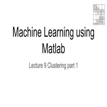 Ml Using Matlab Ppt