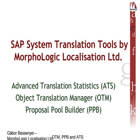 SAP Translation Tools | PPT