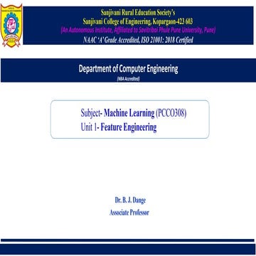 Machine Learning - Feature Engineering Principle Component Analysis .pdf